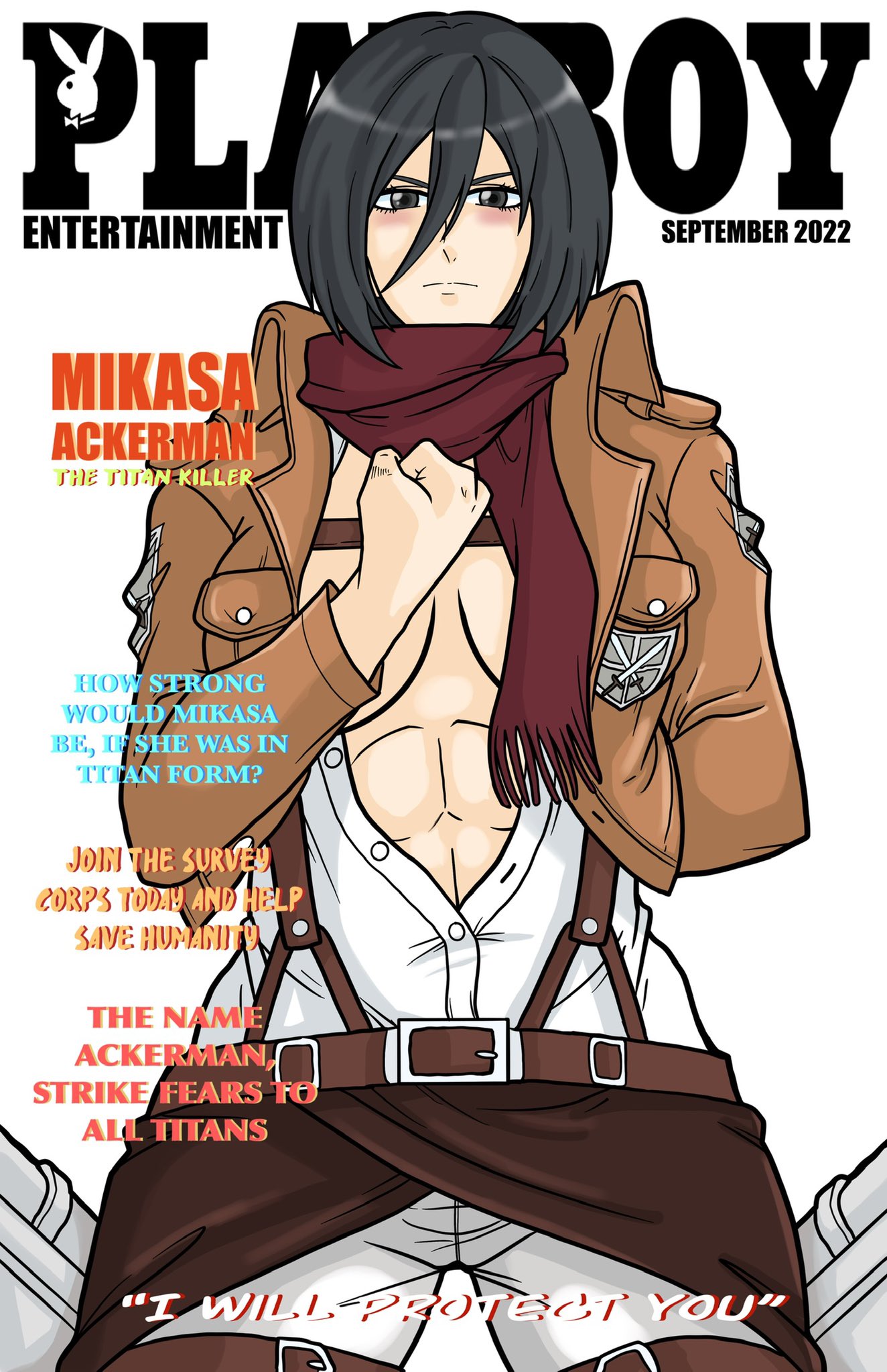 Mikasa Ackerman Titan Form