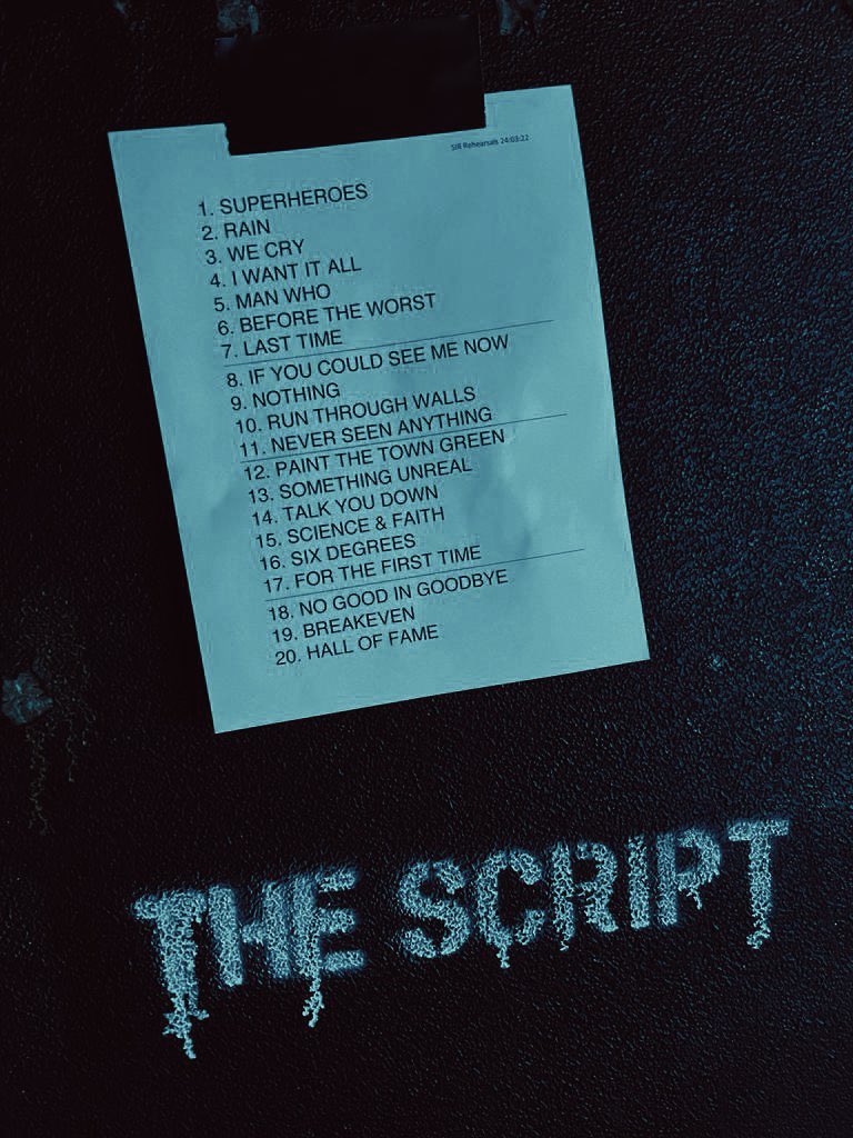 The Script Album Cover 2022