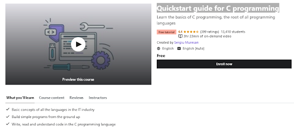 javinpaul on Twitter: "“Top 5 Free Courses to learn C programming for Beginners in 2022 - Best ...