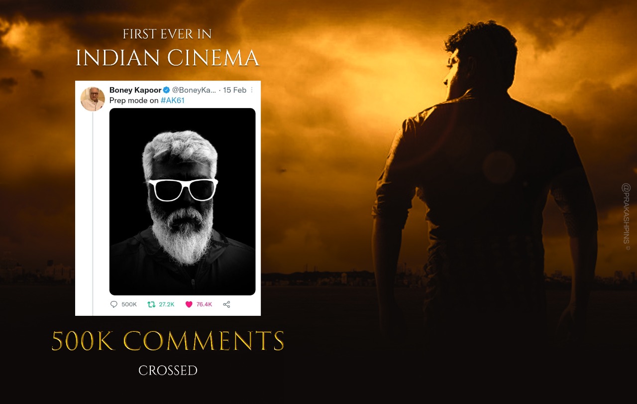 ESWAR RAJ™ 𓃵 on Twitter: "#AK61 Shoot Starts From Tomorrow, On This Time Stunning Record By ...