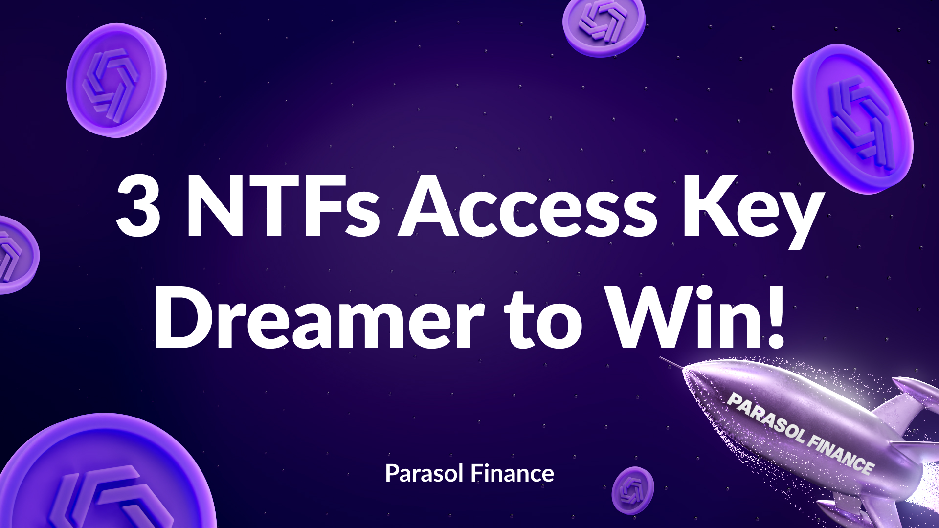 Parasol Finance on Twitter: "🎉 Today at 17:00 UTC, join the community and win NFT Access Key! 🤑 ...
