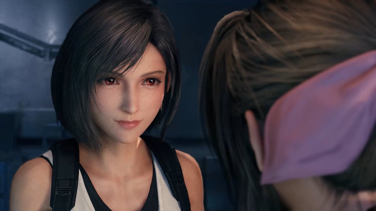 御姐Bela on Twitter: "最近转战FF7 re了 ️ 装了短发Mod的Tifa有点像Bela😌 然后把Tifa的衣服换成紧身漆皮后，真顶~😋 （这套可惜的就是不能兼容短发😤 ...