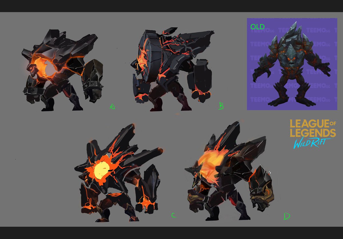 Obsidian Malphite Foritis Wang League Of Legends：Wild Rift