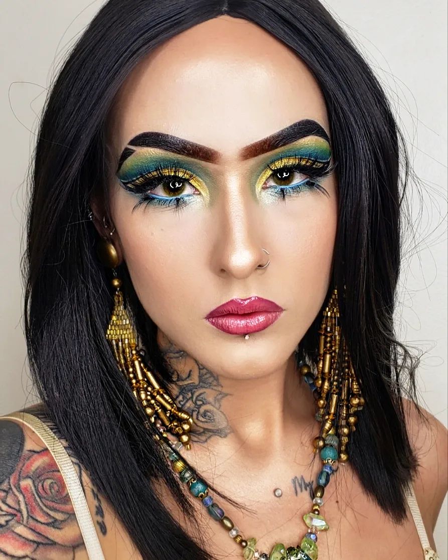 Egyptian Goddess Makeup