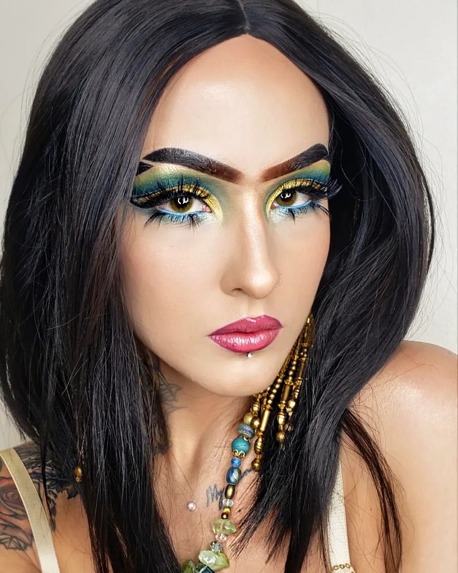 Egyptian Goddess Makeup