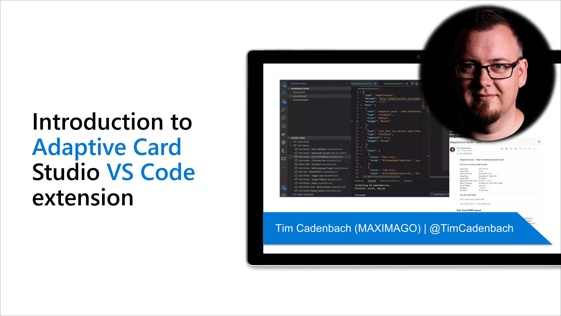 Microsoft 365 Developer on Twitter: "🤩 Great #Microsoft365Dev demo by @TimCadenbach on Intro to ...