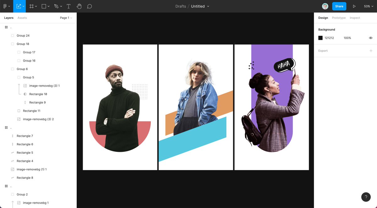 Latihan bikin graphics buat landing page - Thread from Dwinawan ...
