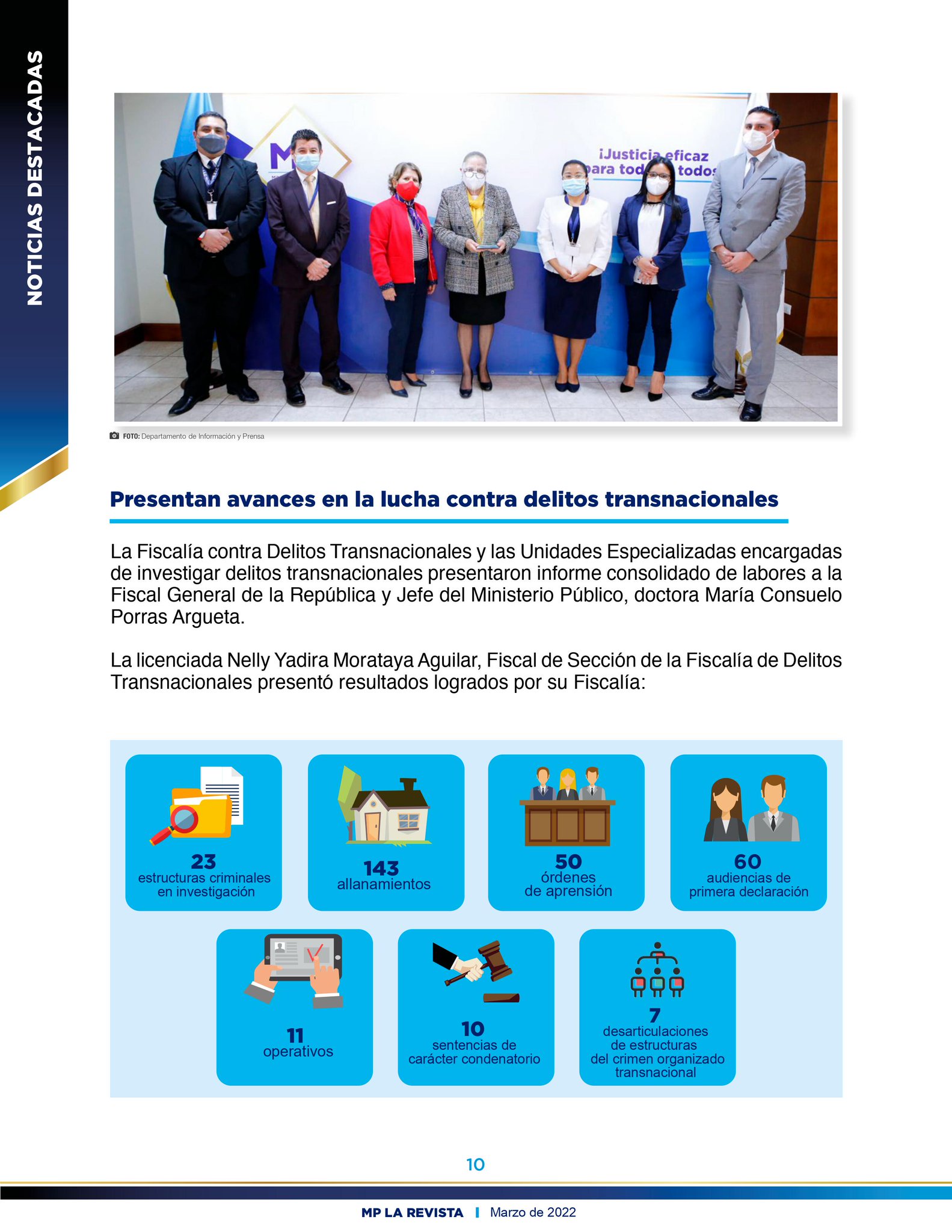 MP de Guatemala on Twitter: "#MPLaRevista ️ Noticias Destacadas 🔷Presentan avances en la lucha ...