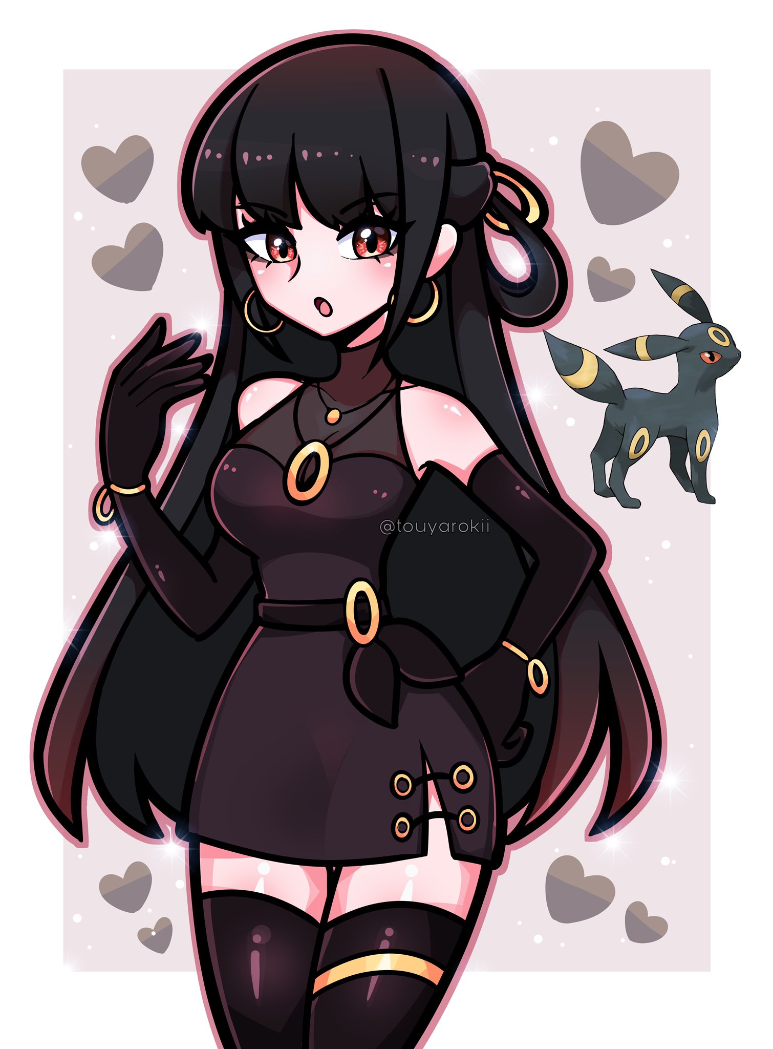 Umbreon Human Form Female Pokemon X Humans | TikTok