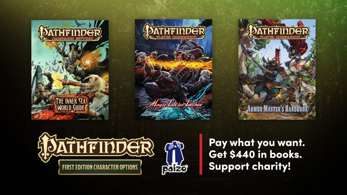 Last chance for the Pathfinder 1e Character options bundle at Humble ...
