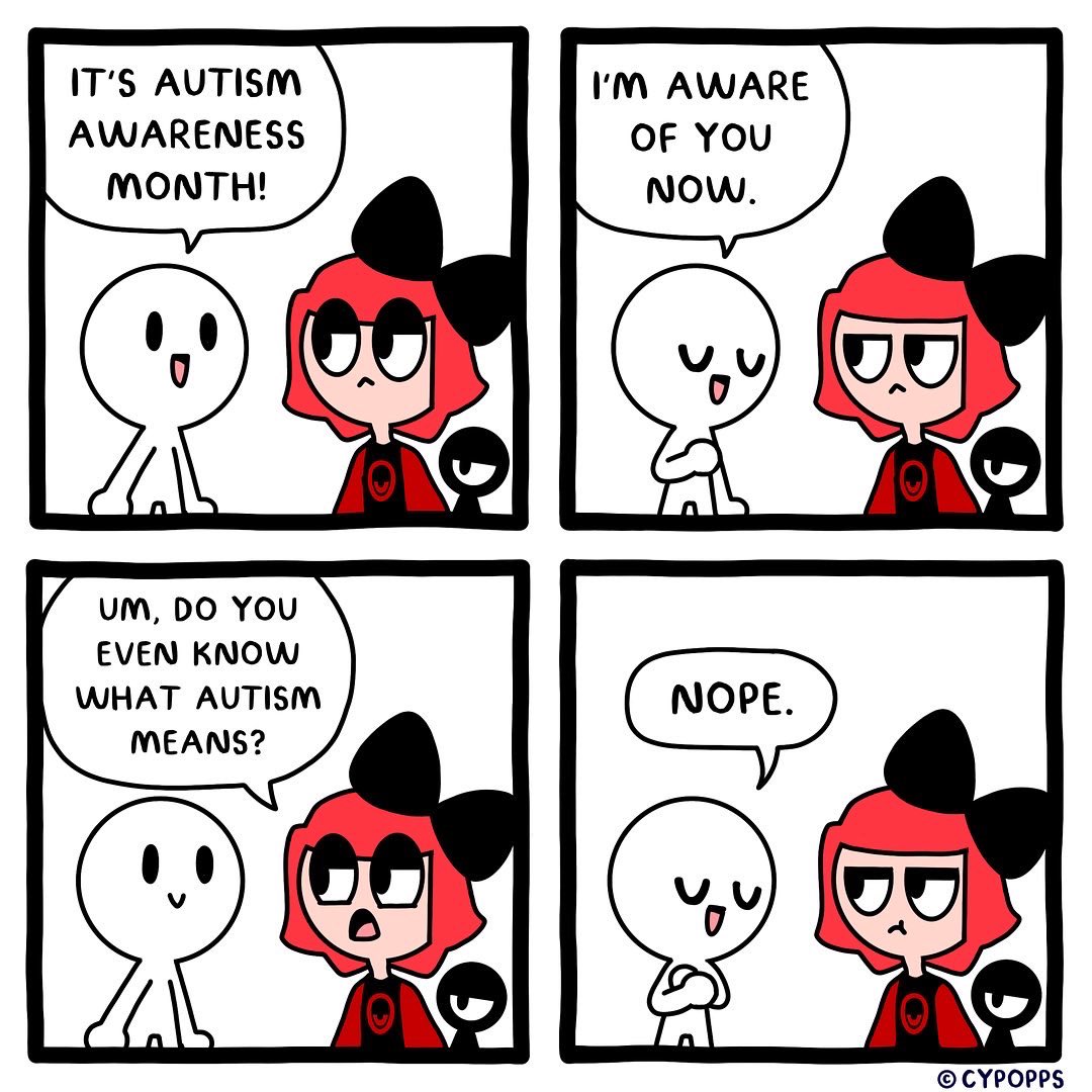 「It's not enough to simply be aware of au」|Cypoppsの漫画