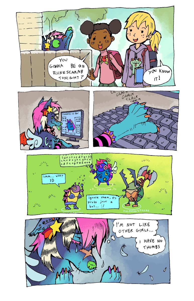 「The Gamer Girl 」|Isopod Propagandaの漫画