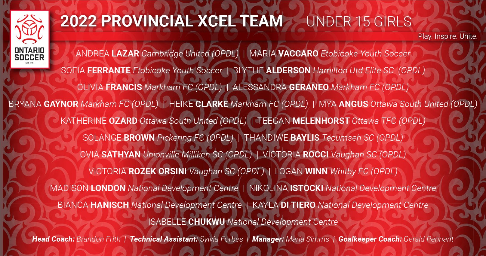 Ontario Soccer (@OntarioIsSoccer) / Twitter