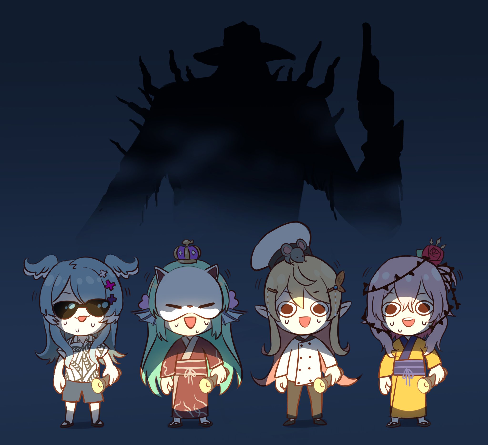 maplesights on Twitter: "team FNAF #pendorART #Finanart #PomuPaint #GalleryOfRoses https://t.co ...