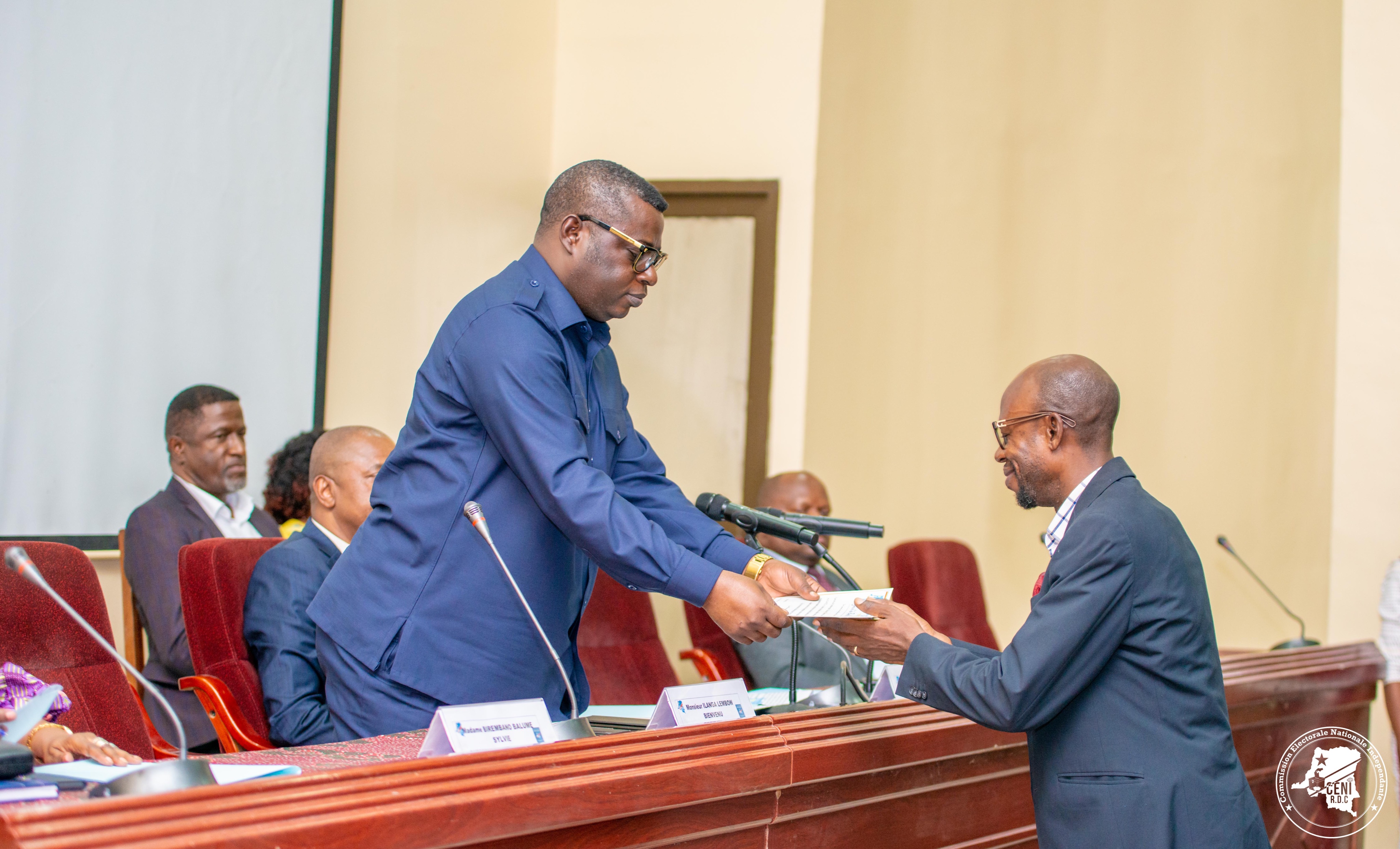 Ceni-RDC on Twitter: "ATELIER | Le Président de la CENI @dkadimaofficiel a clôturé, jeudi 07 ...