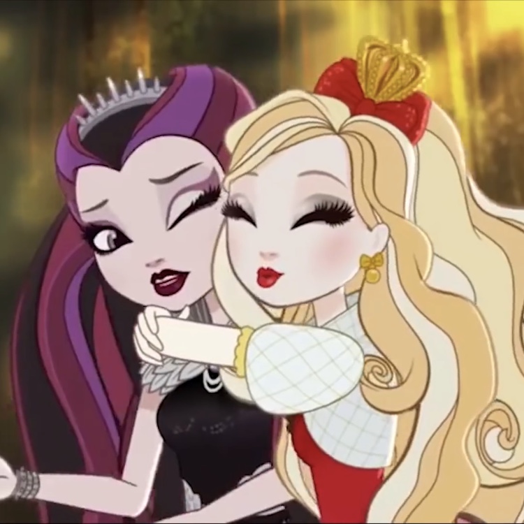 Raven Queen And Apple White