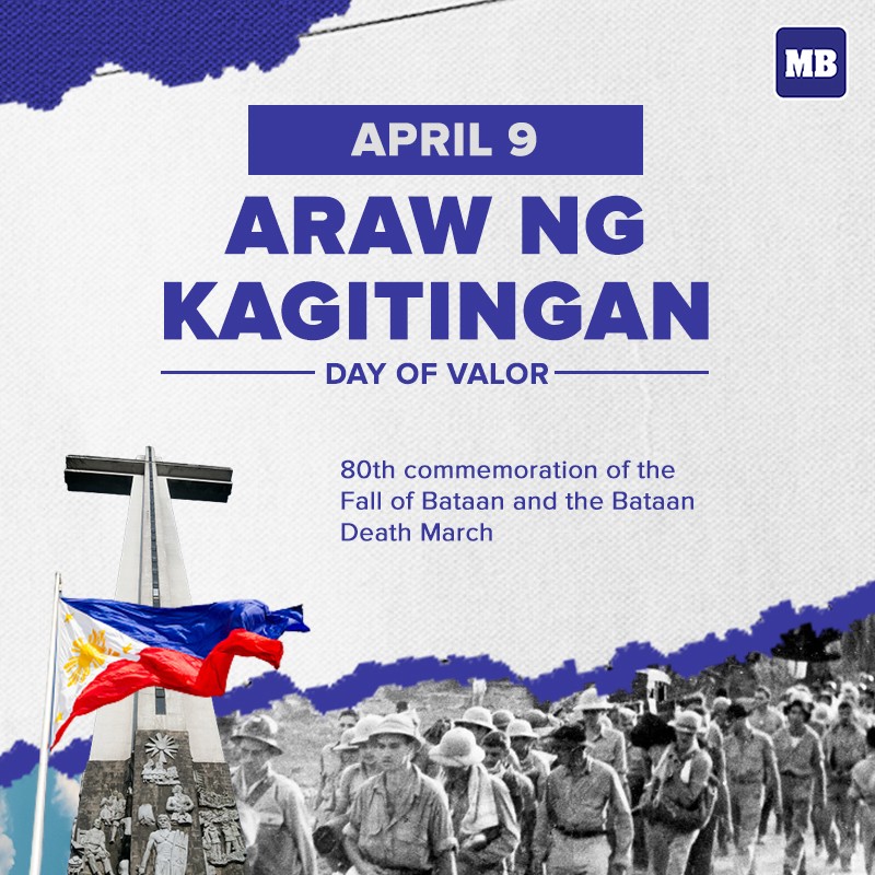 On this day, we commemorate the 80th year of Araw ng Kagitingan or the ...