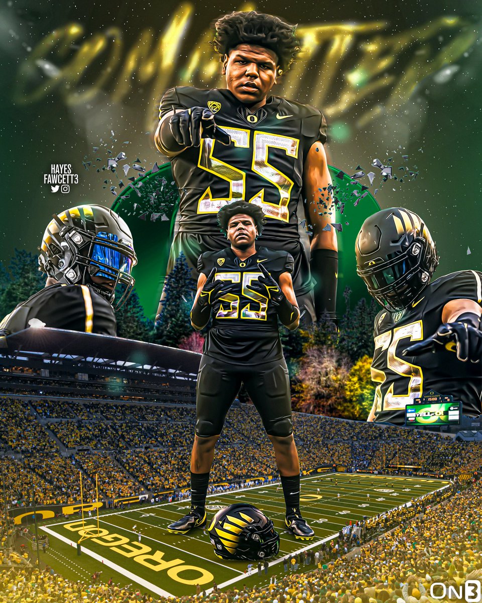 2022 5* OT Josh Conerly Jr. commits to Oregon : r/CFB