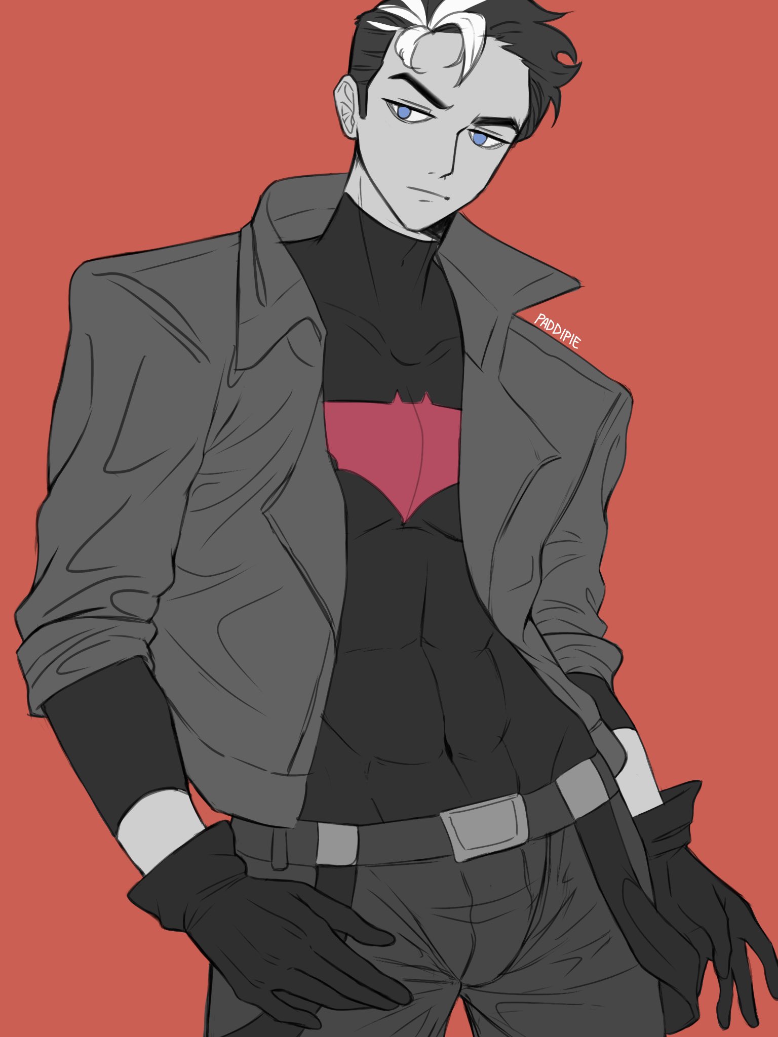 Red Hood Jason Todd Drawing