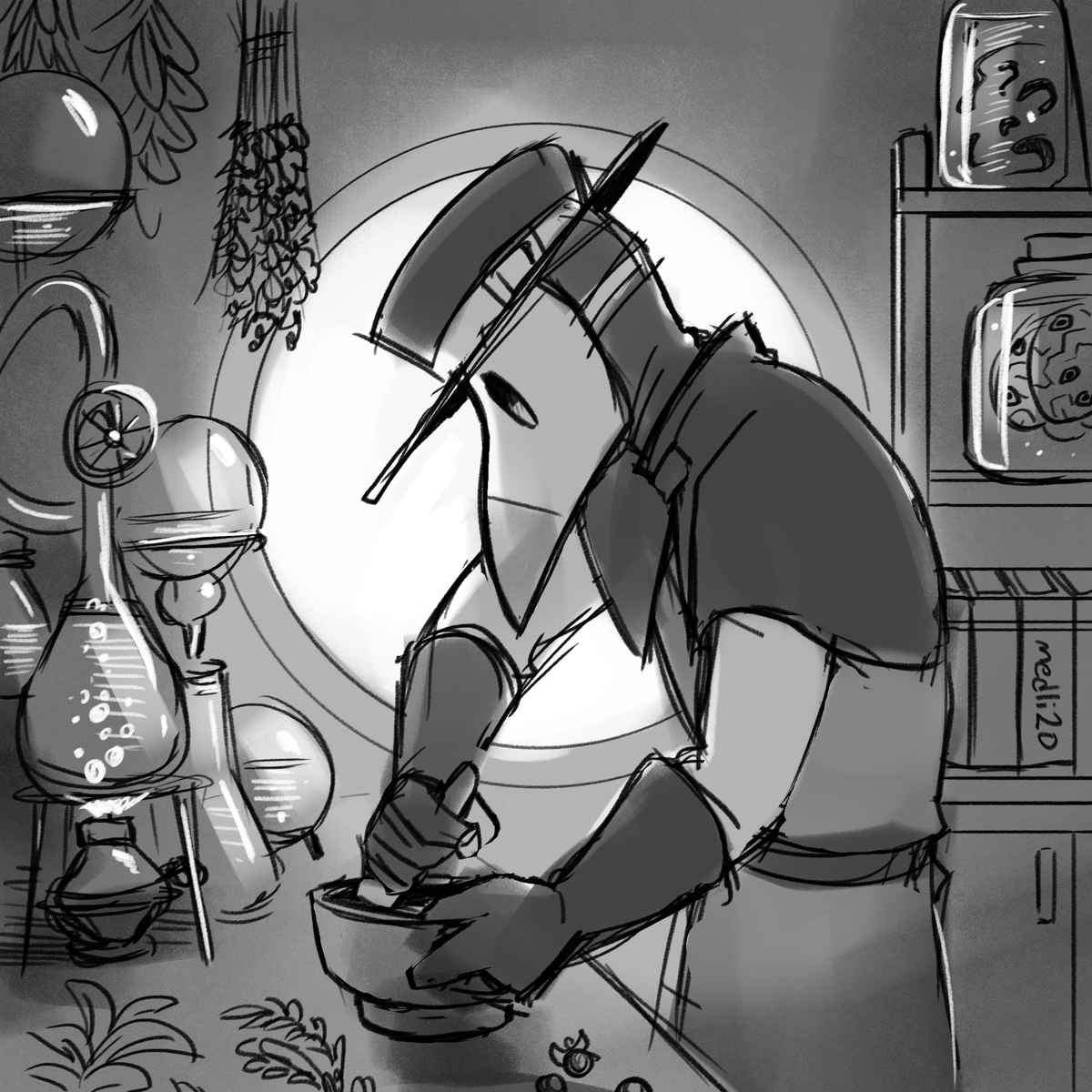 「The alchemy gremlin at work 」|medli20の漫画