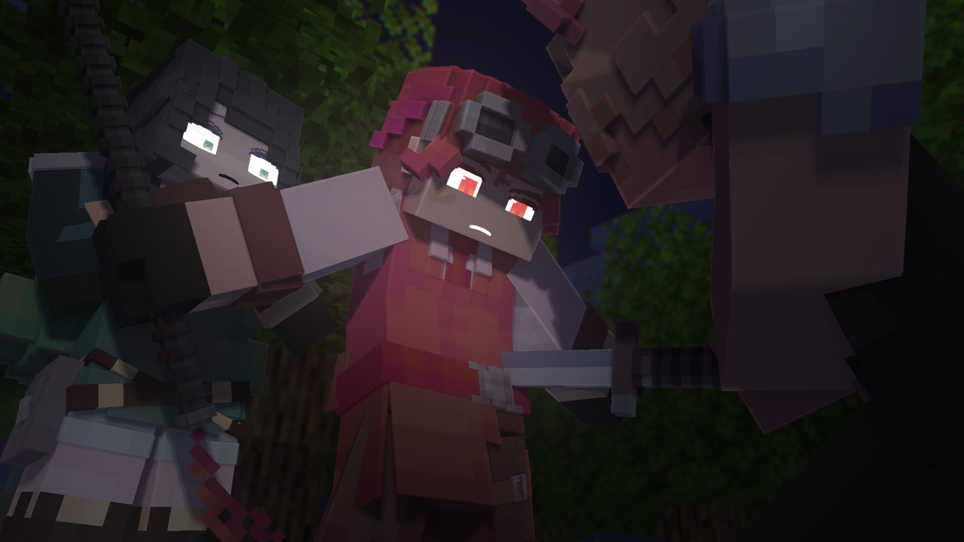 Anima Minecraft Girl Wallpapers