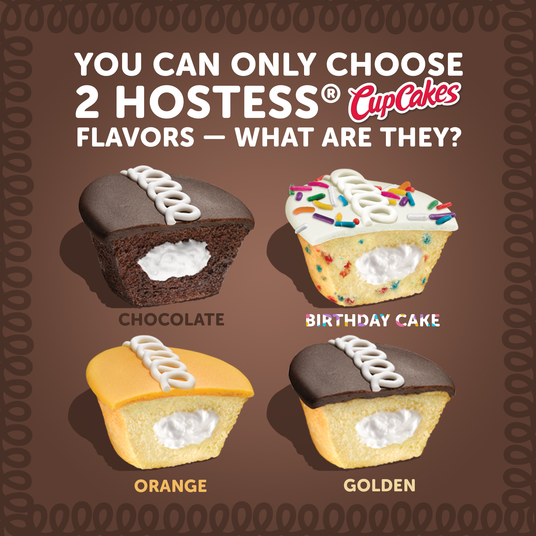 Hostess Golden Cupcakes