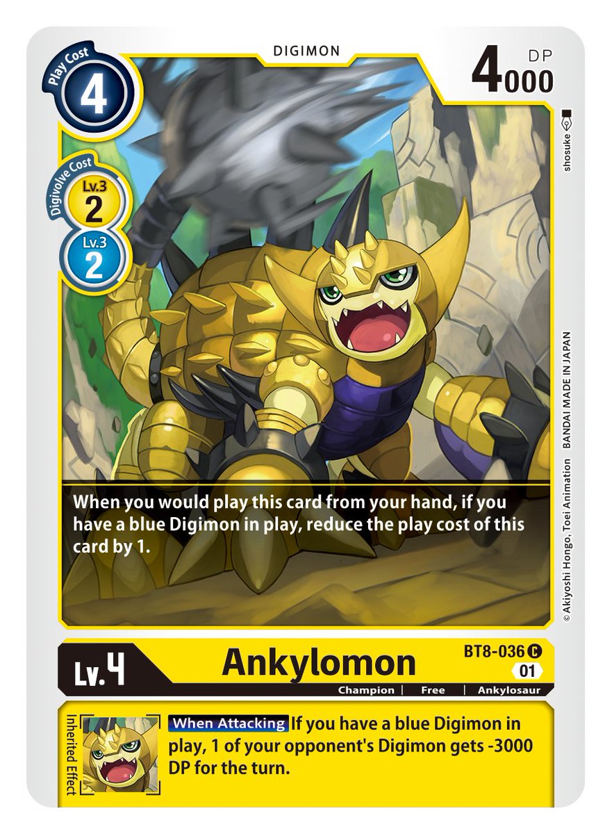 Official Digimon Card Game English Version on Twitter: "[Booster -New Awakening- [BT08] Card ...