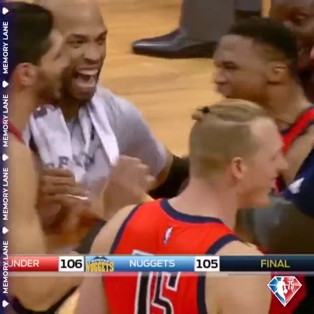 NBA History on Twitter: "On this day in 2017... Russell Westbrook had a historic performance ...