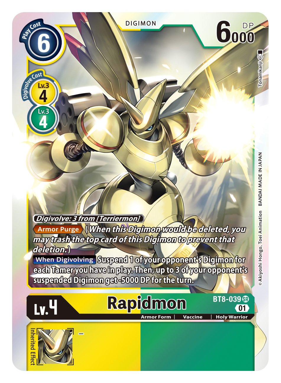 Official Digimon Card Game English Version on Twitter: "[Booster -New Awakening- [BT08] Card ...