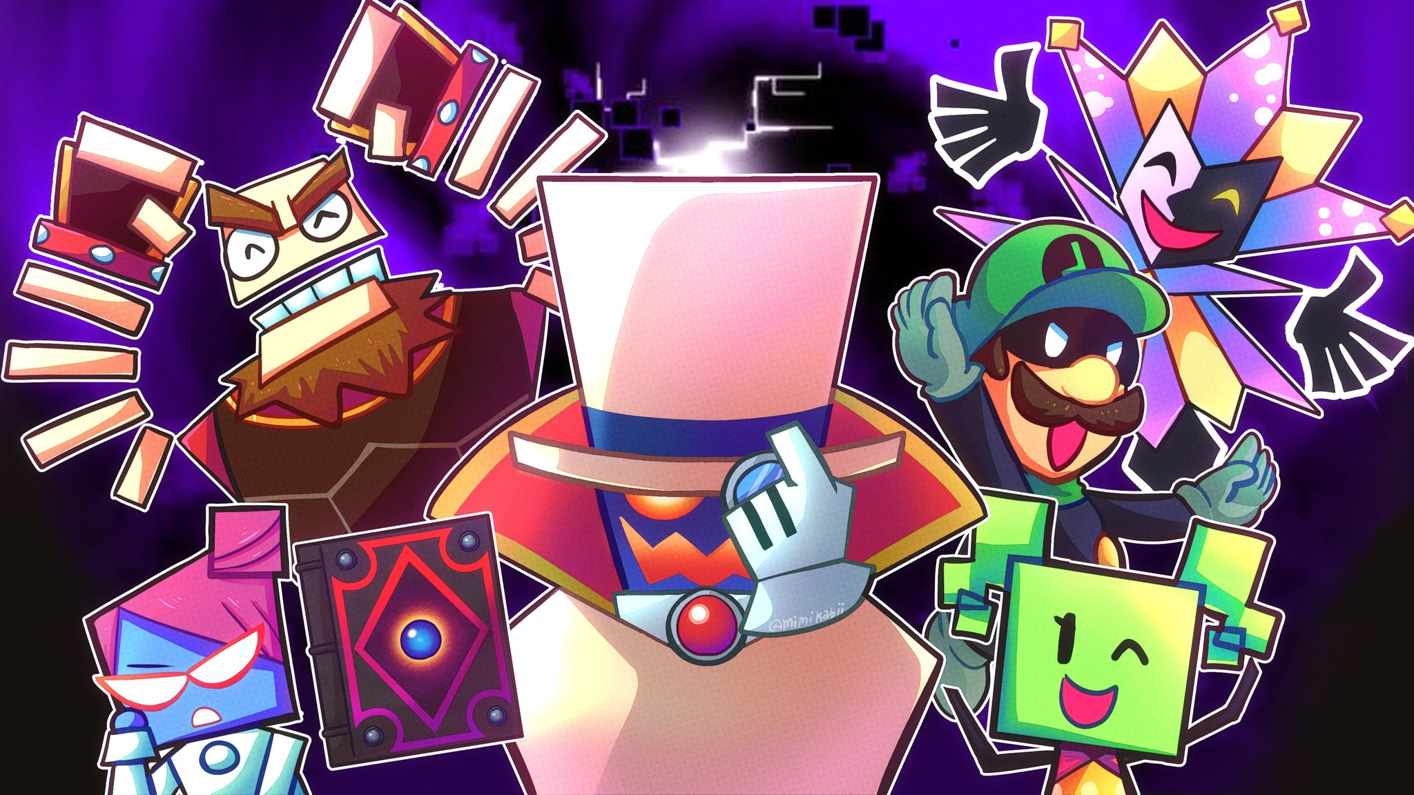 Super Paper Mario Wallpaper