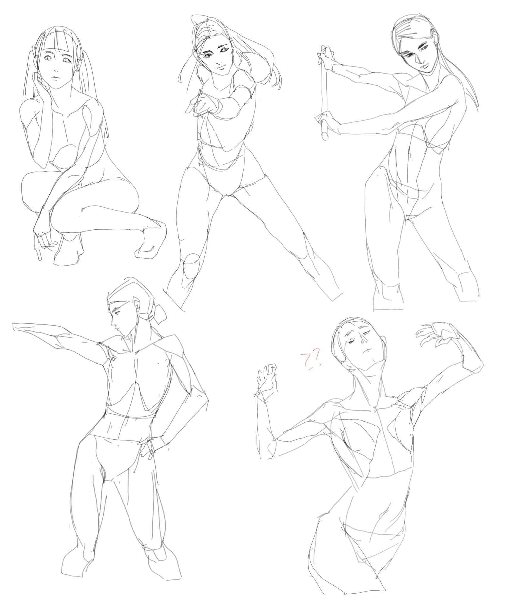 Foreshortened Poses