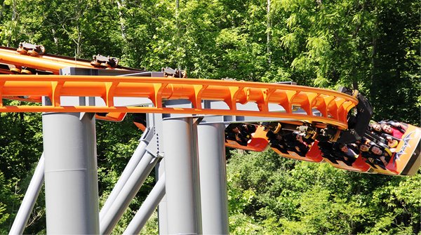 The Bat Roller Coaster