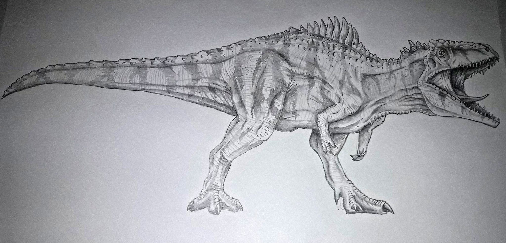 Realistic Giganotosaurus Coloring Pages