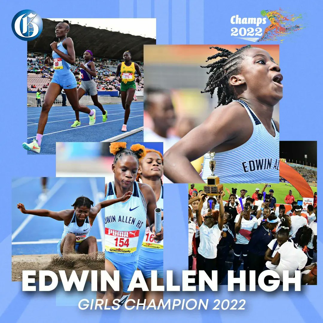 Jamaica Gleaner On Twitter Champs2022 With 352 Points Edwin Allen