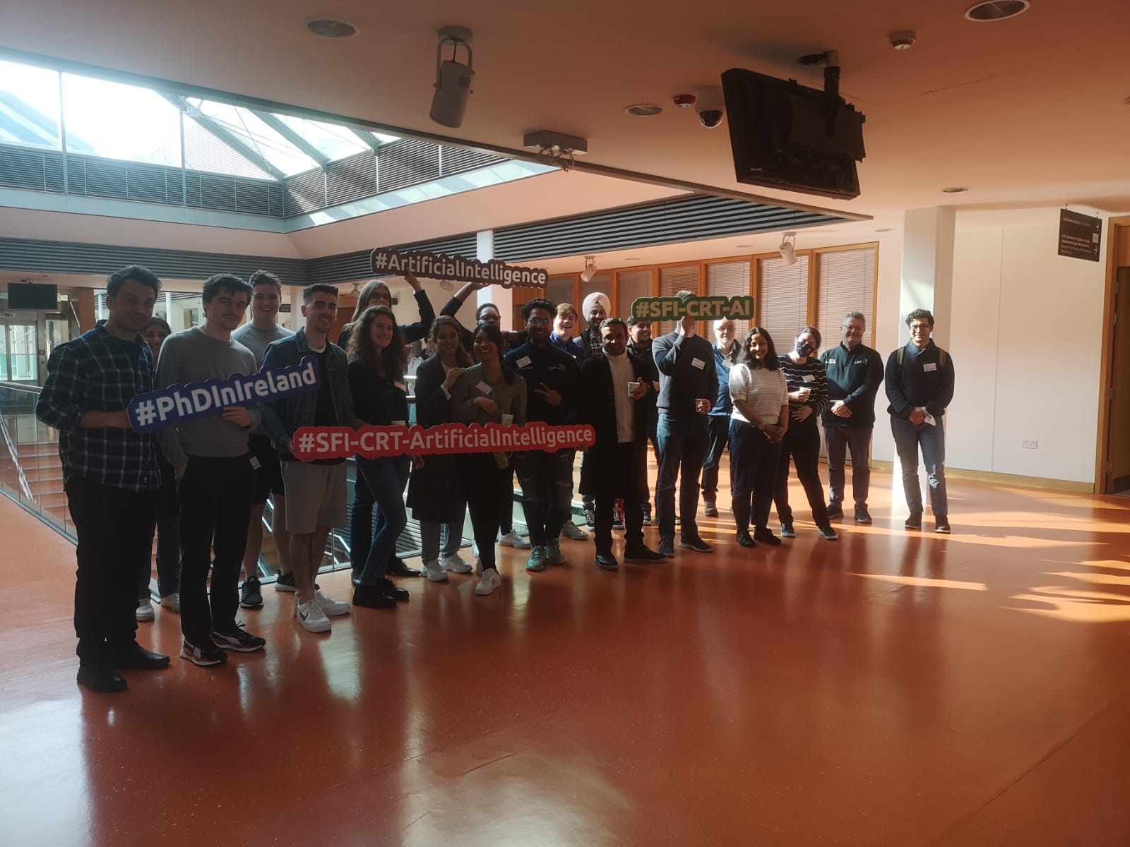 SFI CRT in Artificial Intelligence on Twitter: "As part of the host-based #AI training at #CRTAI ...