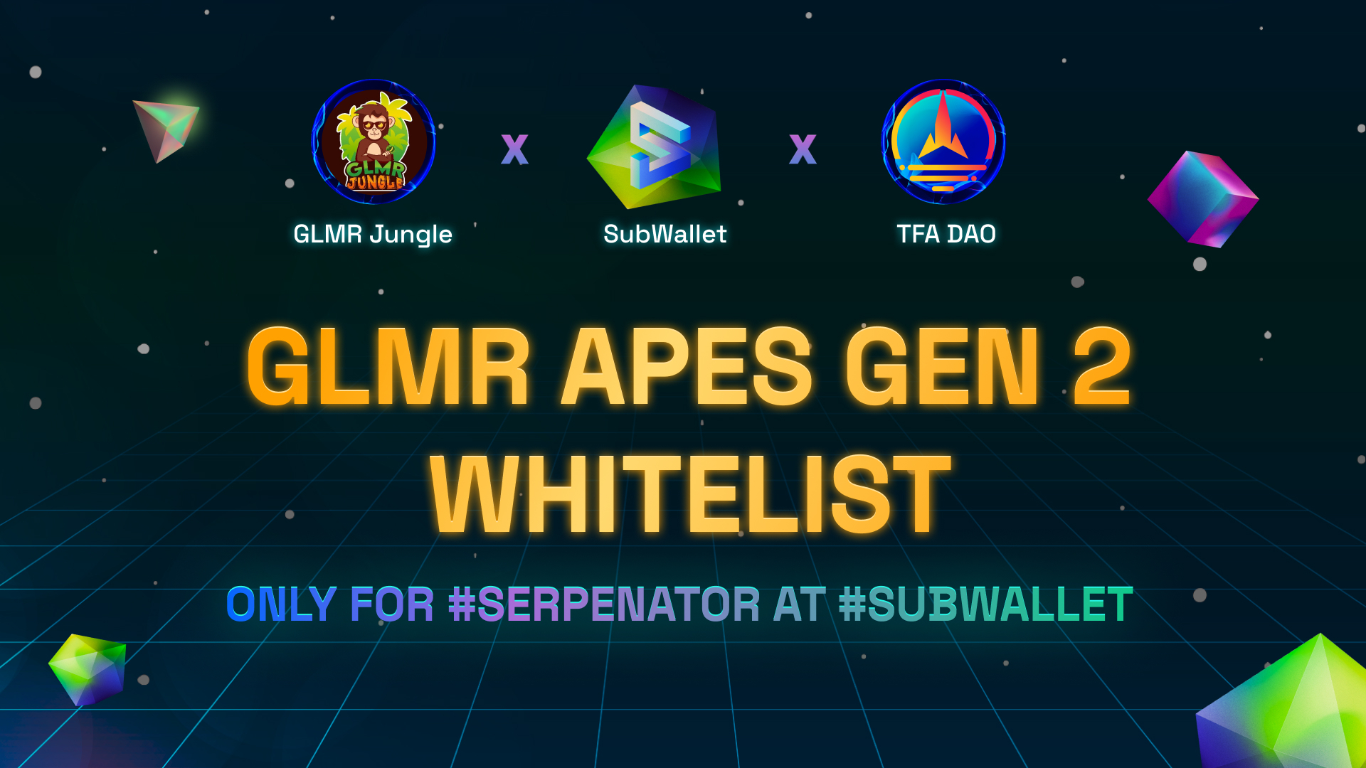 SubWallet on Twitter: "💪 Woohoo, a special WHITELIST for SubWallet’s #Serpenator ♥️ Big thanks ...