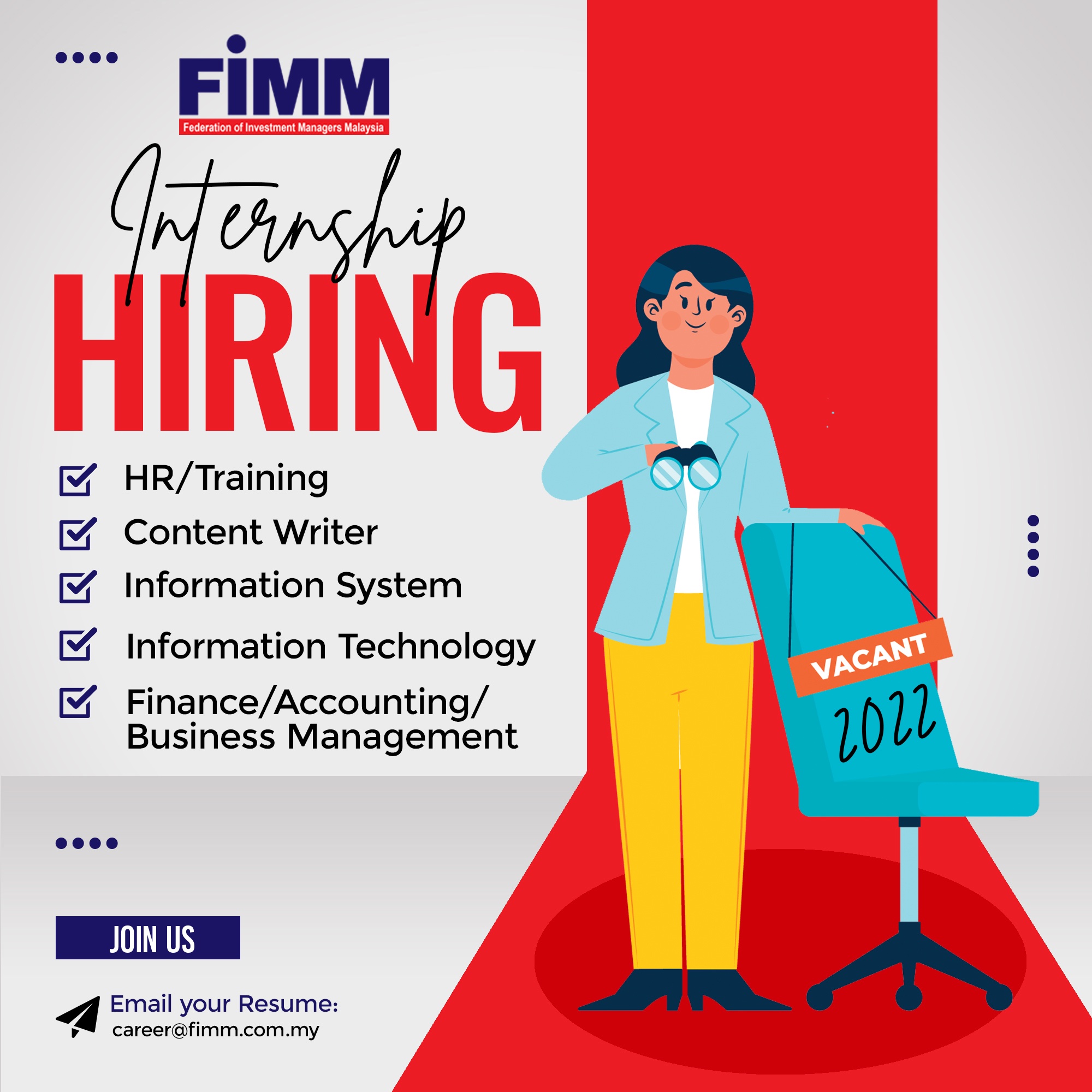 The Internship 2022 Poster