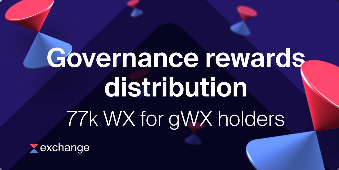 Waves.Exchange 🌊 (1 2) on Twitter: "💸 Payouts for gWX holders The more WX you stake the more ...