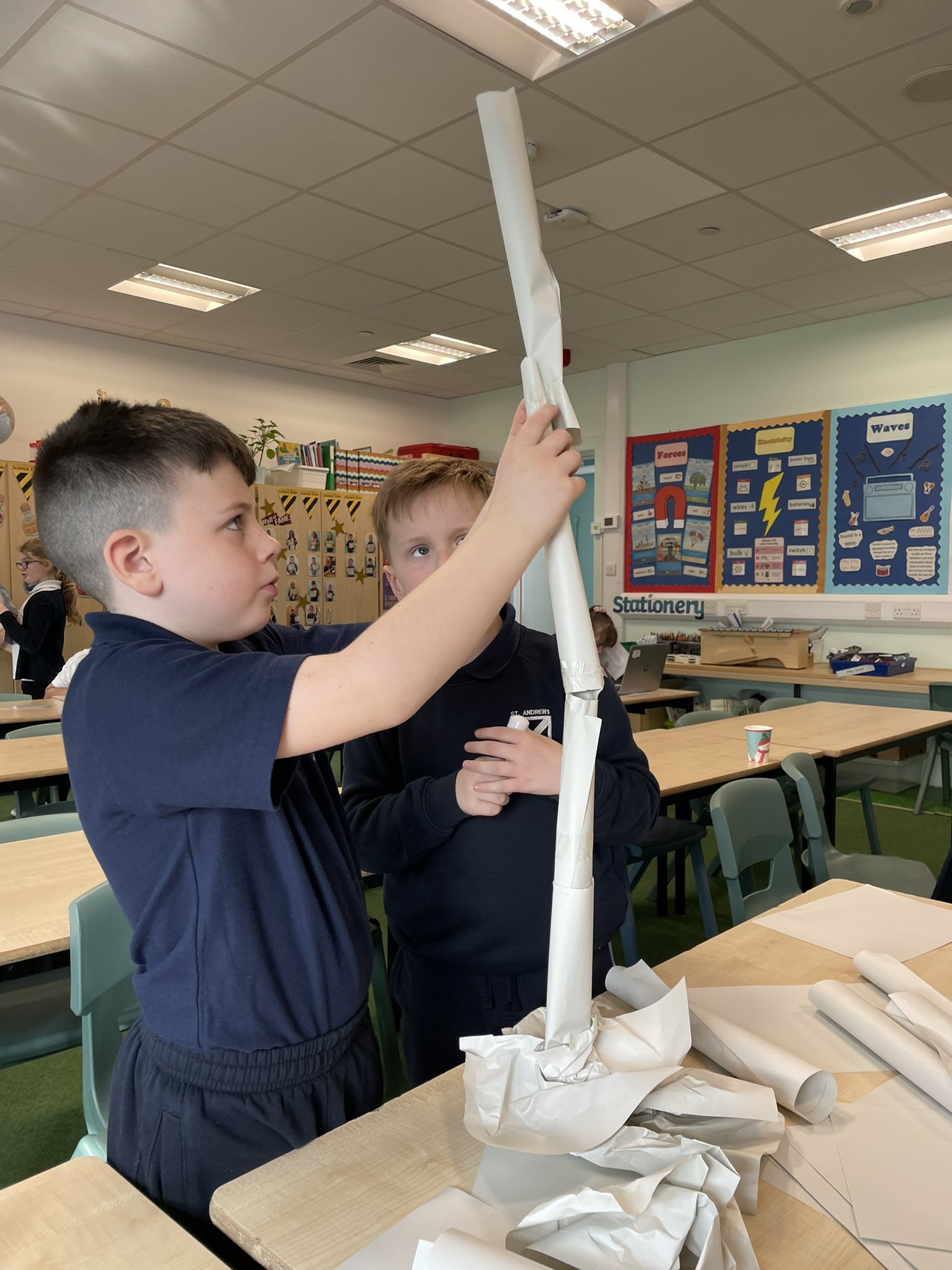 Miss Adams on Twitter: "STEM challenge: Build the tallest tower using ...