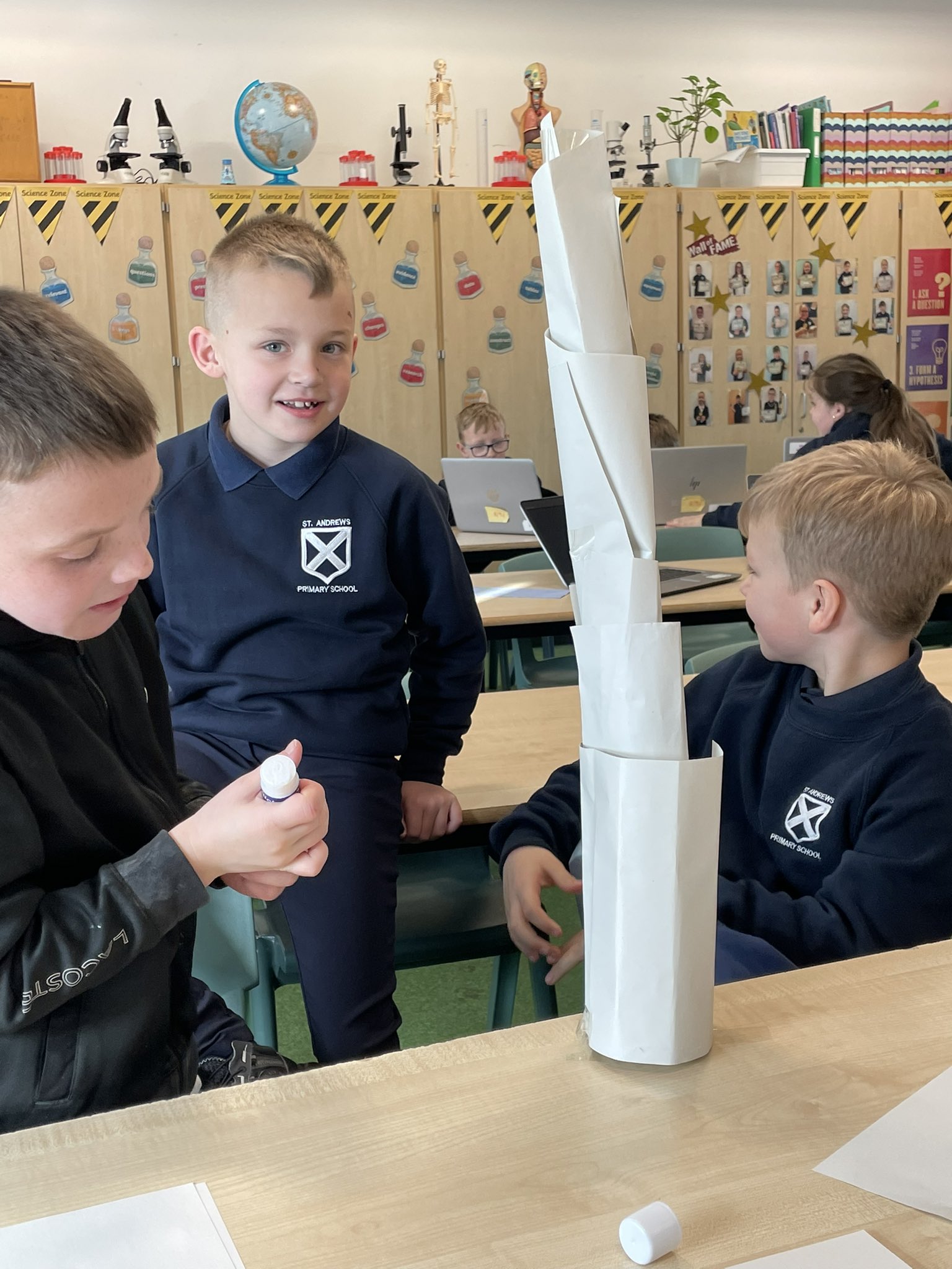 Miss Adams on Twitter: "STEM challenge: Build the tallest tower using ...