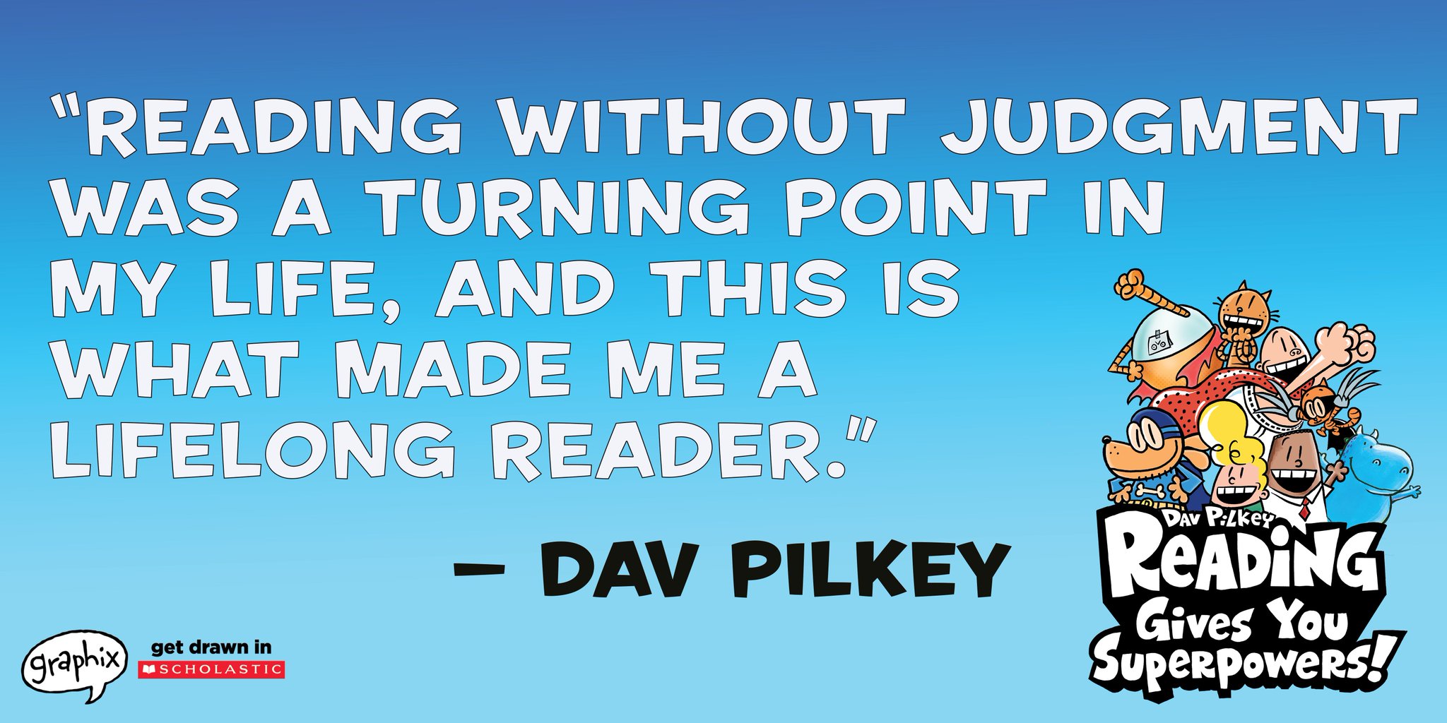 Scholastic on Twitter: ""Reading without judgment was a turning point ...