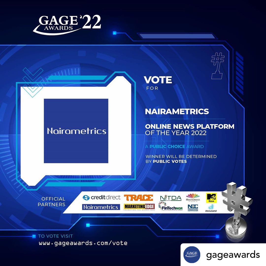 Nairametrics on Twitter: "Vote @nairametrics as Nigeria’s best online news platform of the year ...