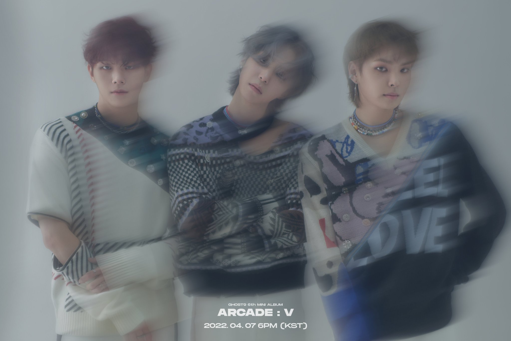 GHOST9 (고스트나인) on Twitter: "GHOST9 6th Mini Album [ARCADE : V] CONCEPT PHOTO 7 #이신 #손준형 #이강성 ⠀ 🎧 ...