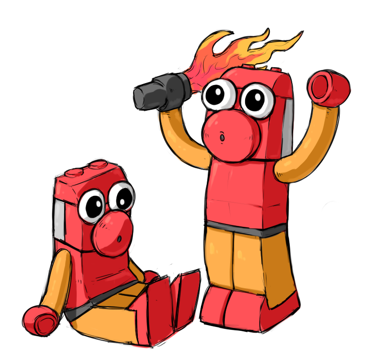 Lego Mixels Flain And Teslo Mix