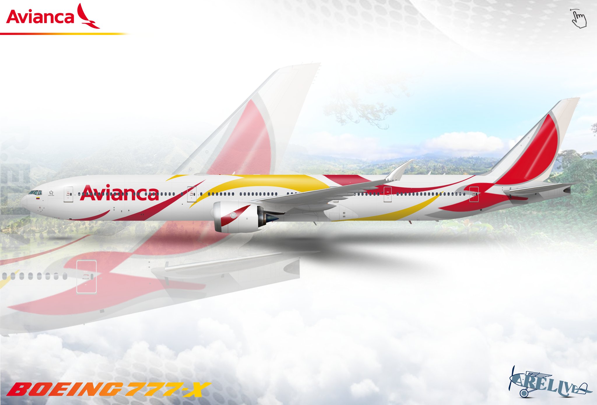 Avianca New Livery