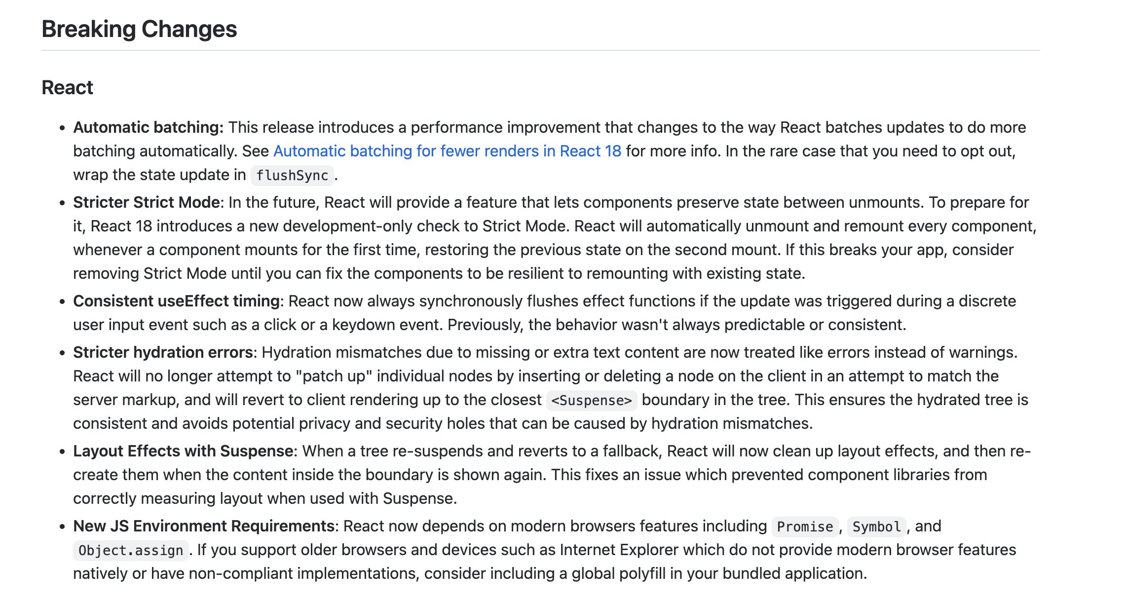 React (@reactjs) / Twitter