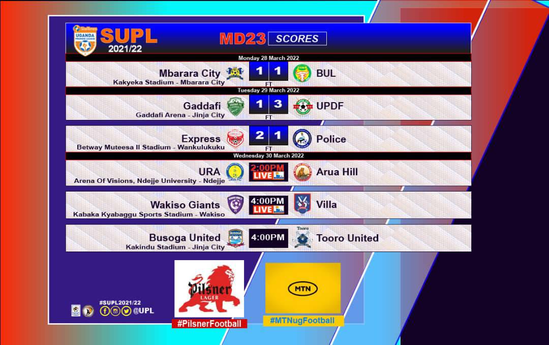 StarTimes Uganda Premier League on Twitter: "Two matches shall be live on Sanyuka TV tomorrow ...