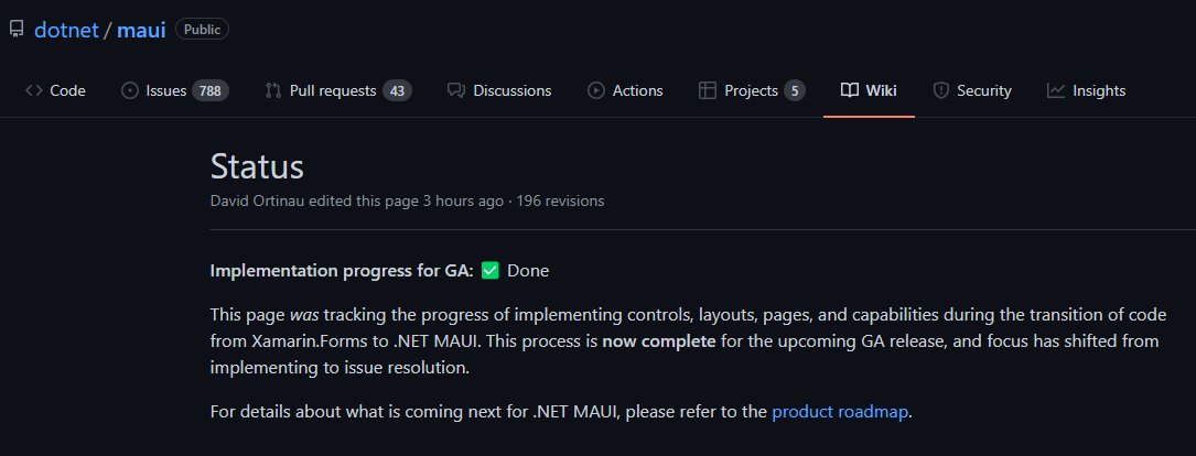 Gerald Versluis on Twitter: "Brace yourself! .NET MAUI GA is coming 🙀 https://t.co/poIHsLMMcw ...