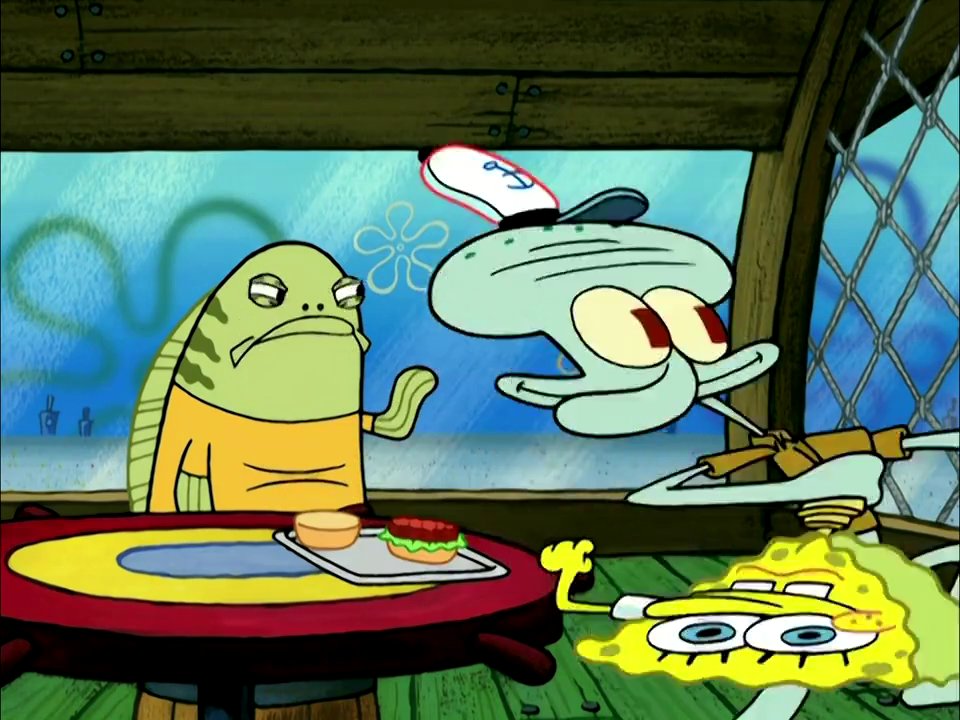 Spongebob Squid Wood