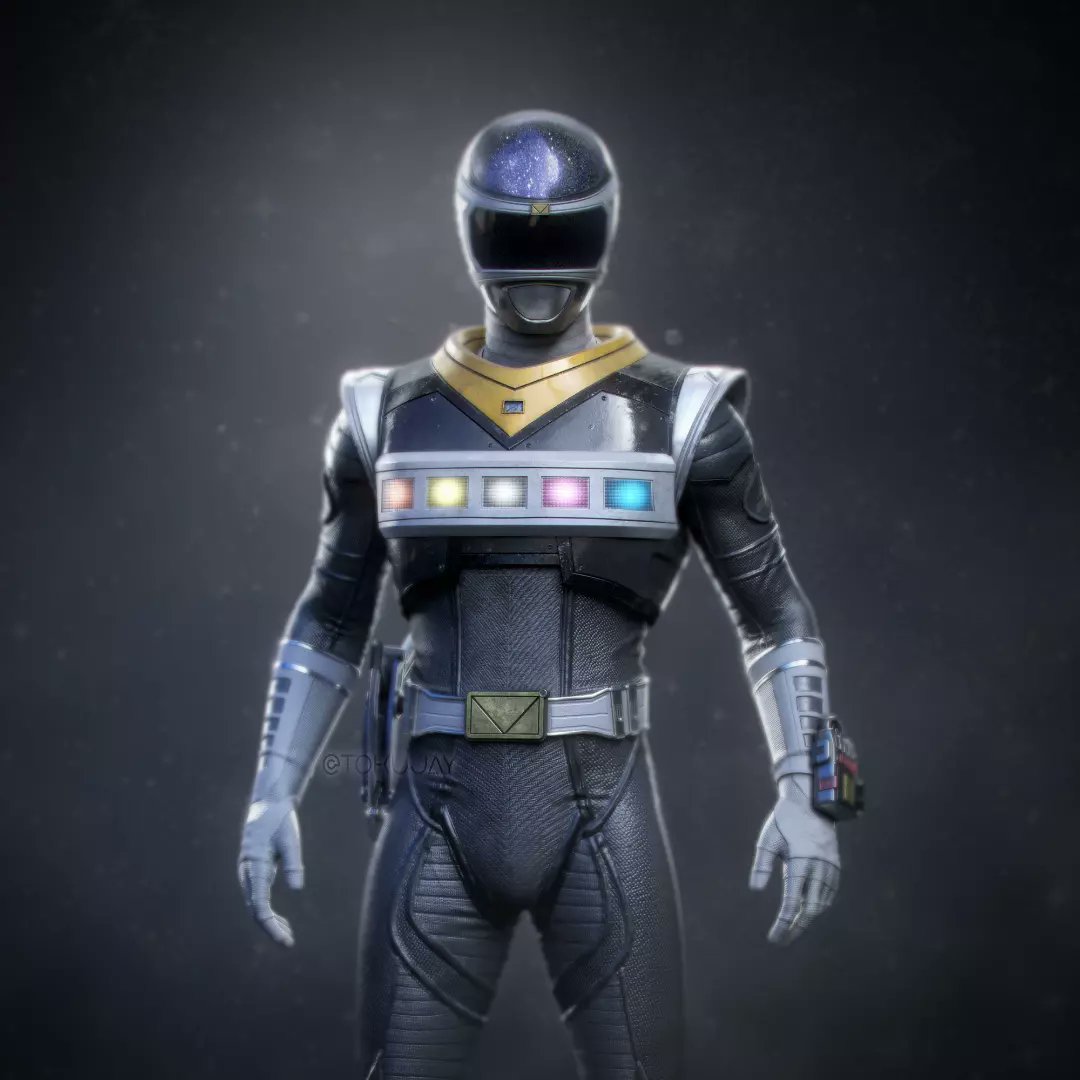 Power Rangers Lightspeed Rescue Black Ranger